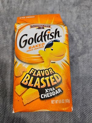 Pepperidge Farm Goldfish Flavor Blasted Extra Cheddar Snack Crackers ...