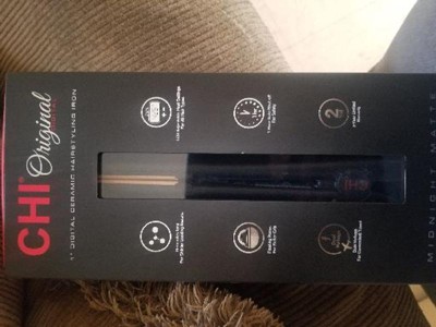Chi Tourmaline Ceramic Flat Iron 1" – Black : Target