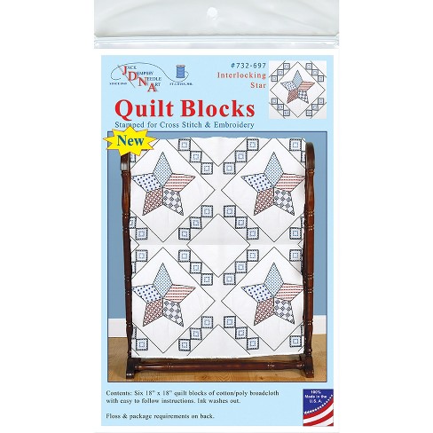 Interlocking Squares Quilt Pattern
