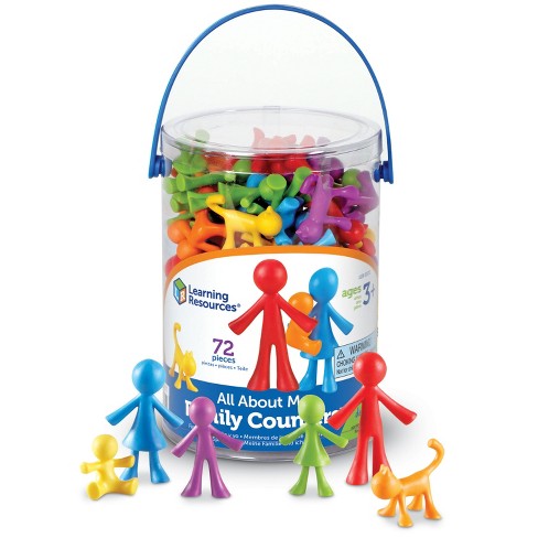 Learning Resources All About Me Family Counters Set : Target