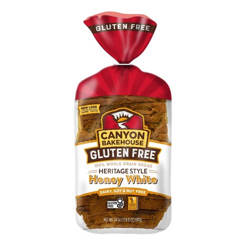 Canyon Bakehouse Gluten Free Heritage Honey White Bread - 24oz : Target