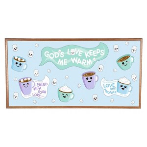 Fun Express God’s Love Keeps Me Warm Cardstock Classroom Bulletin Board ...