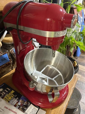 Kitchenaid 5.5 Quart Bowl-lift Stand Mixer - Ksm55 - Contour Silver: 11 ...