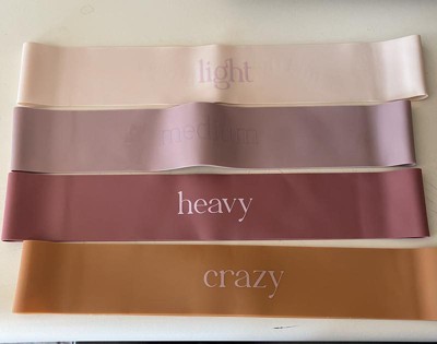 Blogilates Loop Bands - 4pk : Target