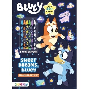 Bluey: Sweet Dreams, Bluey - (Color & Activity with Crayons) by Maggie ...