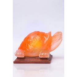 Small Natural Salt Lamp Pink - Q&a Himalayan Salt : Target