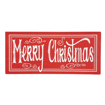 Quaint Merry Christmas Sassafras Switch Mat : Target