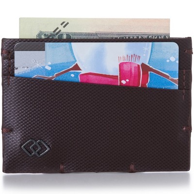 Alpine Swiss Double Diamond Rfid Business Card Case Wallet Cordoba ...