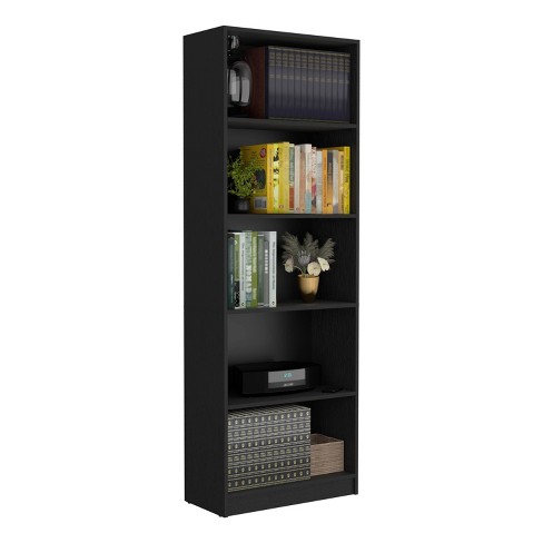 Nicbex 5 Open Shelves File Cabinet,office Cabinet With Spacious Tier ...