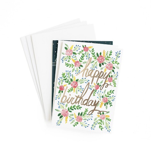 3ct Everyday Card Pack Birthday : Target
