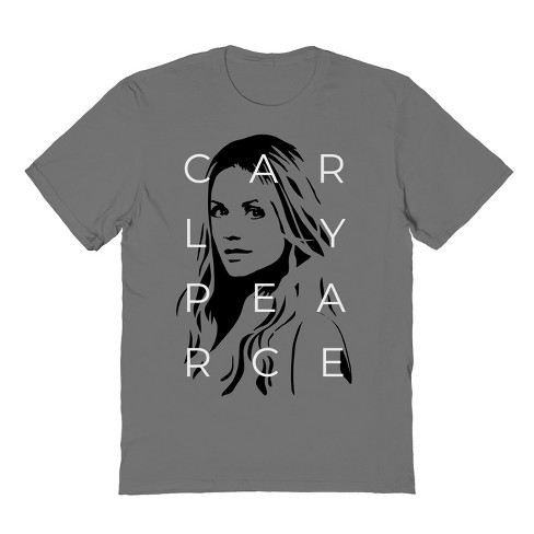 Carly Pierce Men's Carly Face Short Sleeve Graphic Cotton T-shirt : Target