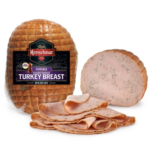 Kretschmar Smoked Peppered Turkey Breast - Price Per Lb : Target