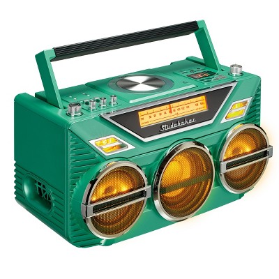 Studebaker Sb2165te Portable Avanti Stereo Boombox With Bluetooth, Cd ...