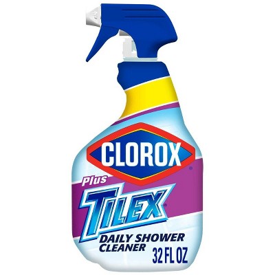 Clorox Plus Tilex Daily Shower Cleaner Spray Bottle - 32oz : Target