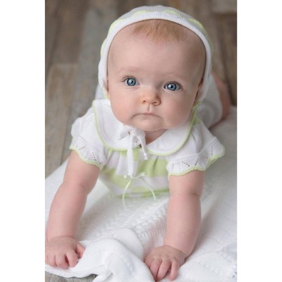 Riley Striped Knit Bonnet - Dolce Goccia 3m : Target