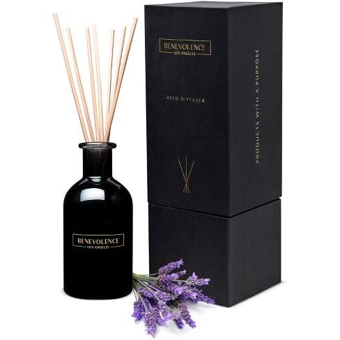 Benevolence La Aromatherapy Scented Oil Reed Diffuser Set With Lavender ...