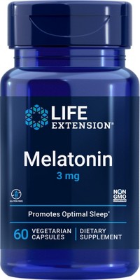 Life Extension Melatonin 3mg 60 Capsules : Target