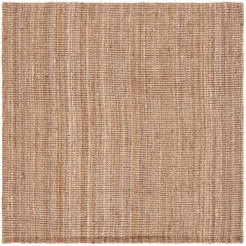 Natural Fiber Nf730 Hand Woven Area Rug - Natural - 7'x7' - Safavieh ...