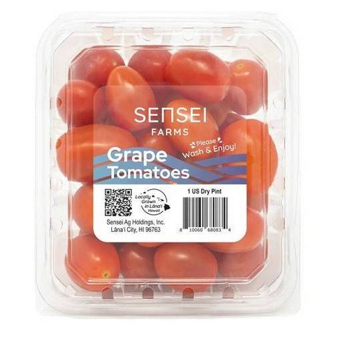Sensei Farms Grape Tomatoes - 1 Dry Pint : Target