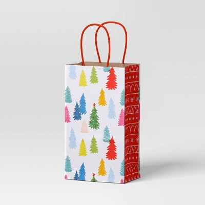 Northlight 20-count Assorted Christmas Themed Paper Gift Bags : Target