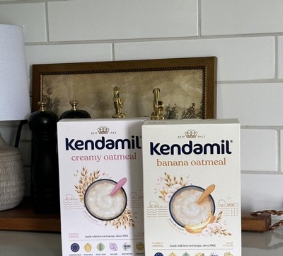 Kendamil Banana Creamy Oatmeal Cereal - 8oz : Target