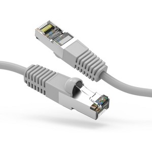 Cat7 Double Shielded Ethernet Patch Cable 1ft | 26AWG Pure Copper, 10 ...