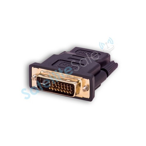 Satellitesale Bi-directional Male Dvi-d To Female Hdmi Adapter 1080p ...