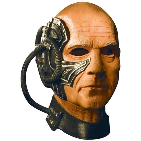 Rubies Men's Star Trek Locutus Overhead Latex Mask : Target