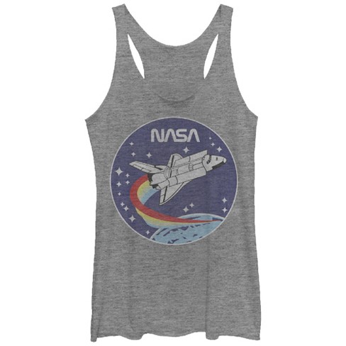 Women's Nasa Space Rocket Racerback Tank Top : Target