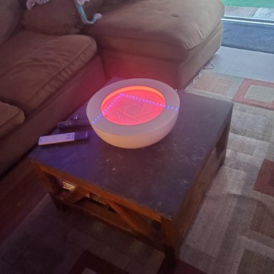 Homedics 16'' Drift Meditation Sand Table - Cream : Target