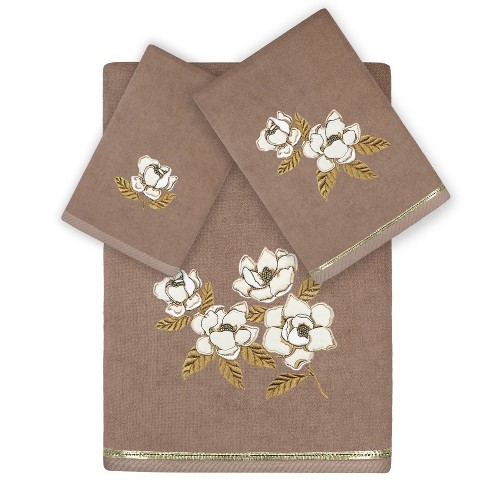 Embellished bath towels store