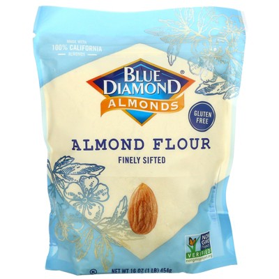 Blue Diamond Almonds, Almond Flour, Finely Sifted, 16 Oz (454 G) : Target