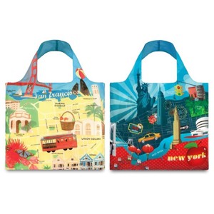 LOQI Urban Reusable Bags (Set of 2), USA : Target