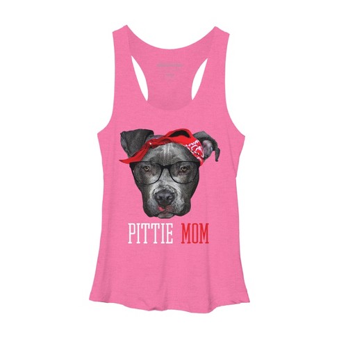 Women's Design By Humans Mother's Day Pittie Mom Pitbull Dog Lovers By ...