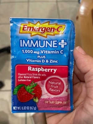Emergen-c Immune+ Dietary Supplement Powder Drink Mix With Vitamin C ...