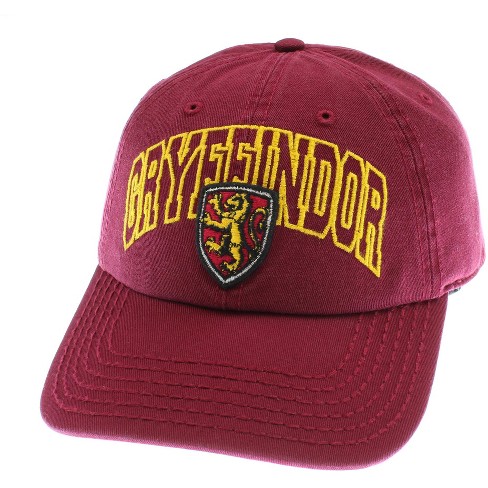 Harry Potter Snapback Hat House Crest Adjustable Caps - Gryffindor Red ...