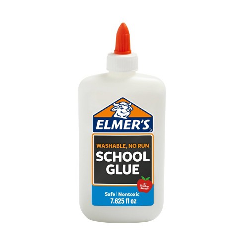 Elmer's 7.625oz Washable School Glue - White: Non-toxic Liquid Glue For ...