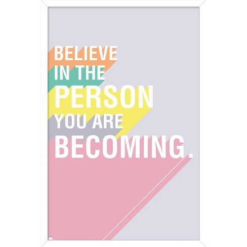 Trends International Jenny Redman - Believe Framed Wall Poster Prints ...