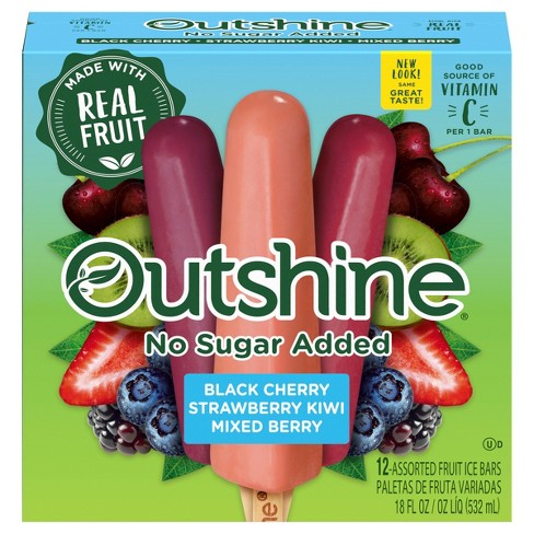 Outshine Mixed Fruit Frozen Bar - 12ct : Target