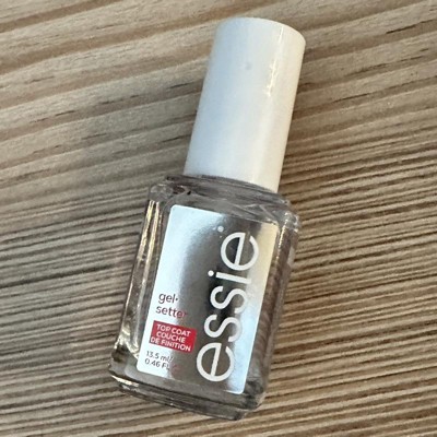 Essie Gel Setter Top Coat - Gel-like Finish - 0.46 Fl Oz : Target