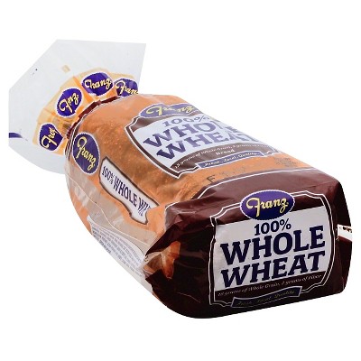 Franz 100^ Whole Wheat Sandwich Bread - 24oz : Target