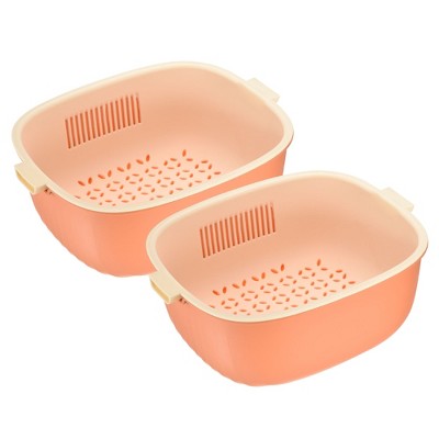 Preserve Orange Small Colander 1.5 Quart- 1 Ct : Target