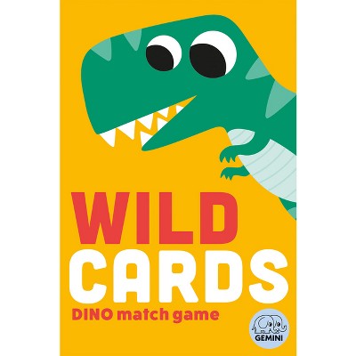 Wild Cards Dino Match Game - By Robyn Gale (mixed Media Product) : Target