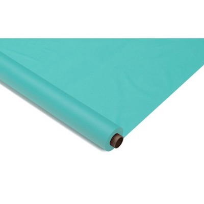 Crown Display 40 Inch X 100 Feet Disposable Plastic Tablecloth Roll ...