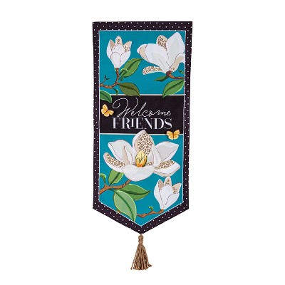 Leopard Magnolia Welcome Everlasting Impression Textile Decor : Target