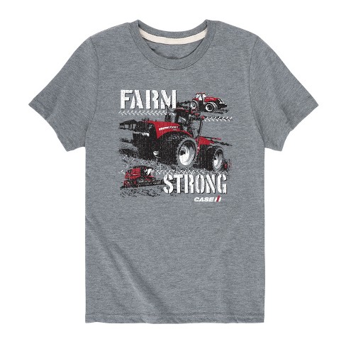 Boys' - Case Ih - Farm Strong Short Sleeve Graphic T-shirt : Target