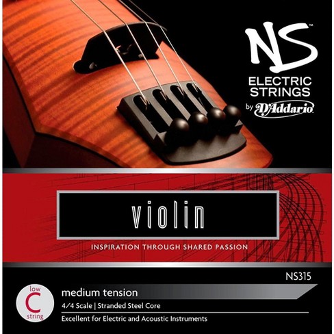 D'addario Ns Electric Violin String Low C : Target