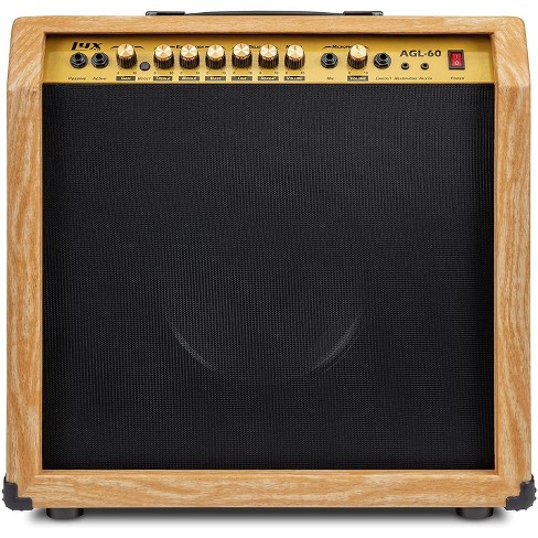 Lyxpro Electric Guitar Amp, 60 Watt Portable Amplifier - Natural : Target