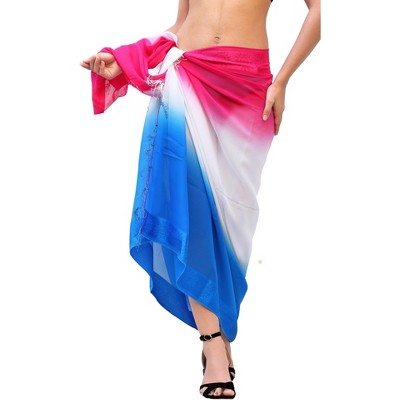 La Leela Women's Beachwear Summer Swimwear Swim Cover Ups Beach Wraps ...