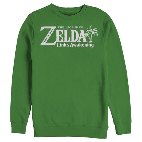 Men's Nintendo Legend Of Zelda Link's Awakening Classic Logo Sweatshirt ...